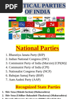 Indian States and Ruling Parties 2025 | PDF