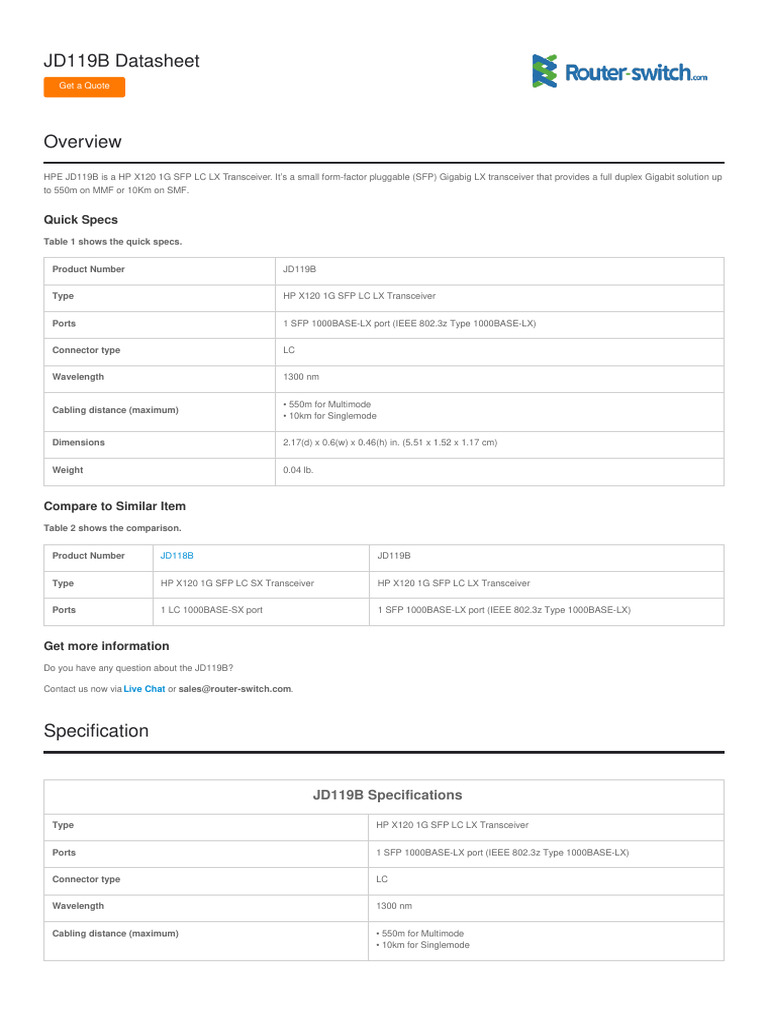 jd119b Datasheet | PDF