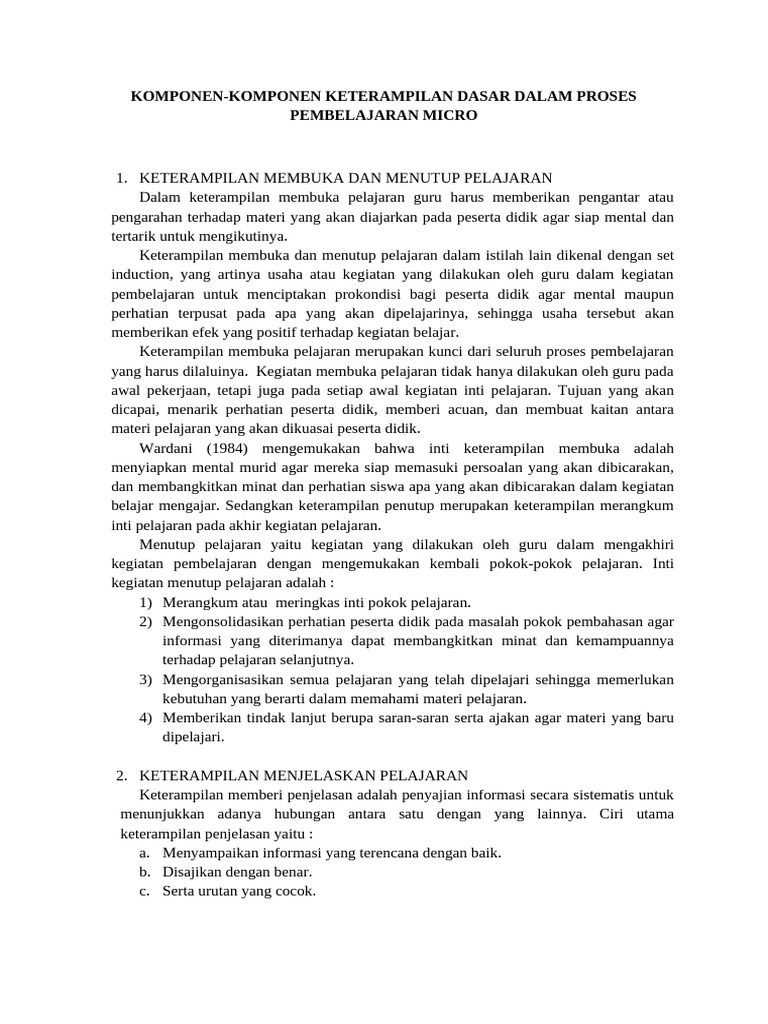 Komponen Komponen | PDF