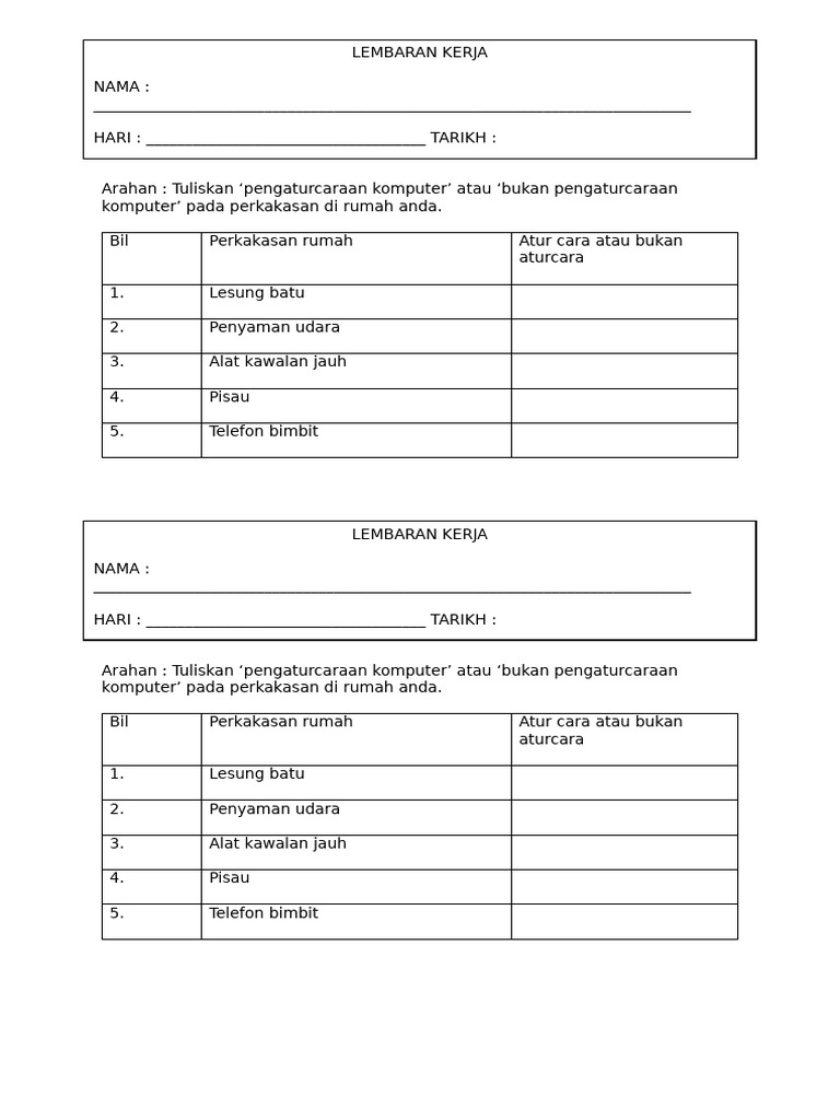 BAHAN RBT TAHUN 4 | PDF