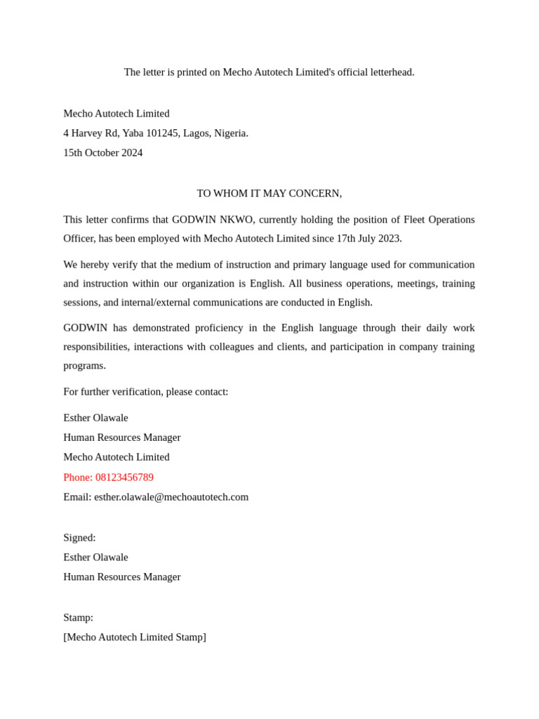 MOI CERTIFICATE | PDF