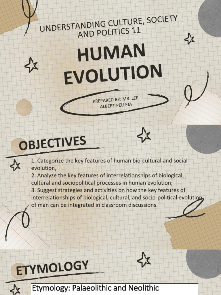 Ucsp Lesson 2 - Human Evolution Part 2 | PDF