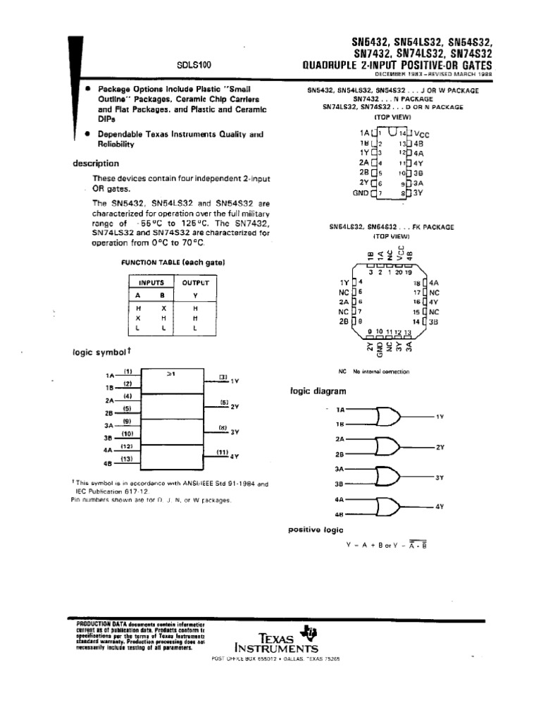 SN 74 Ls 32 | PDF