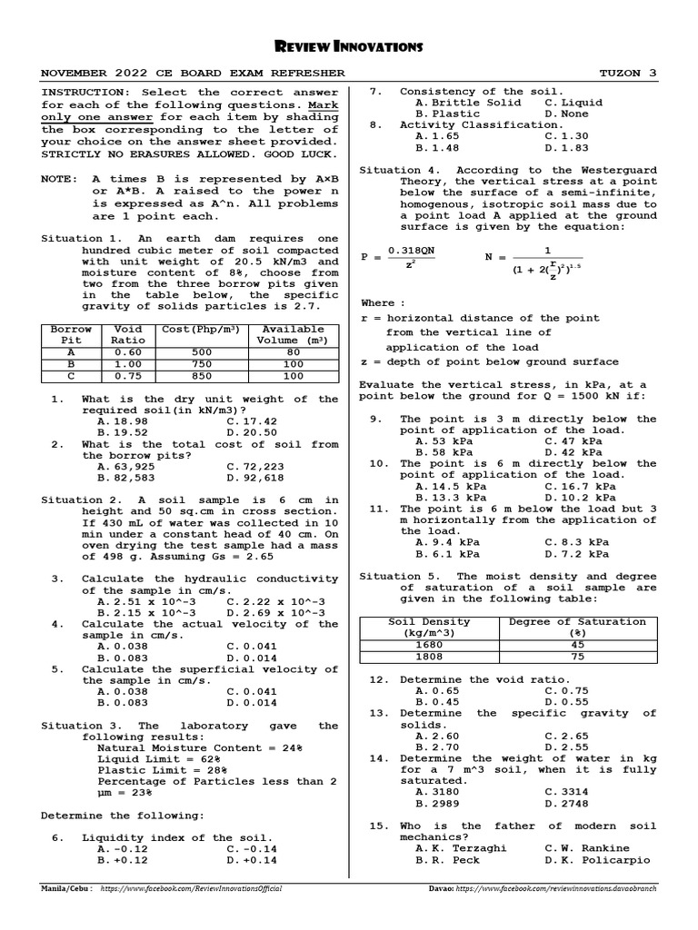 Tuzon 3 - Refresher GEO | PDF