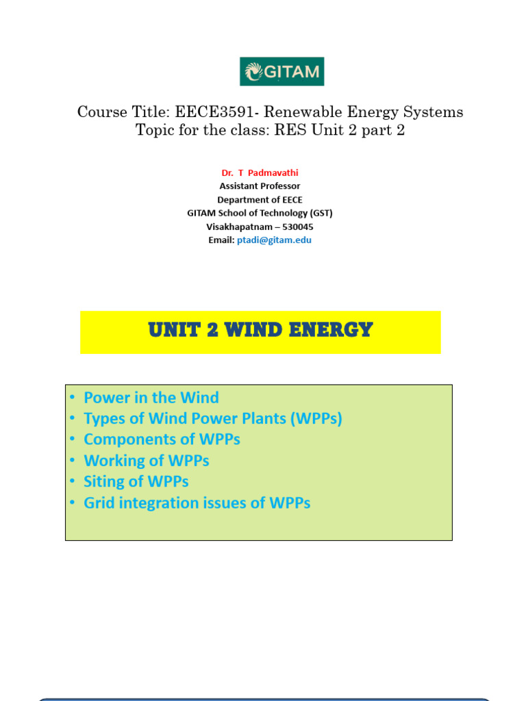EECE3591 RES Unit 2 Part 2 | PDF