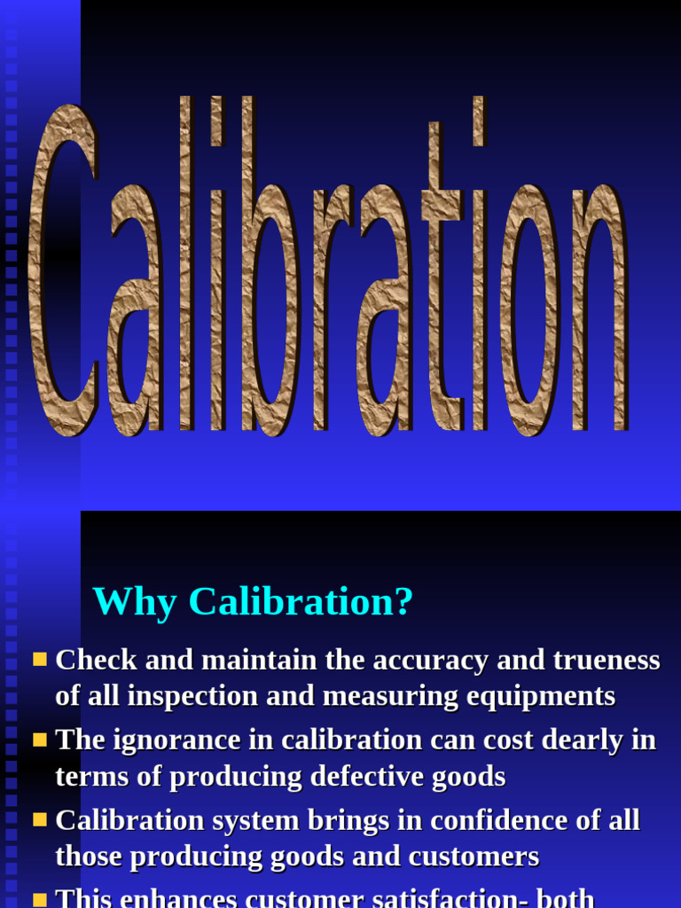 Calibration | PDF