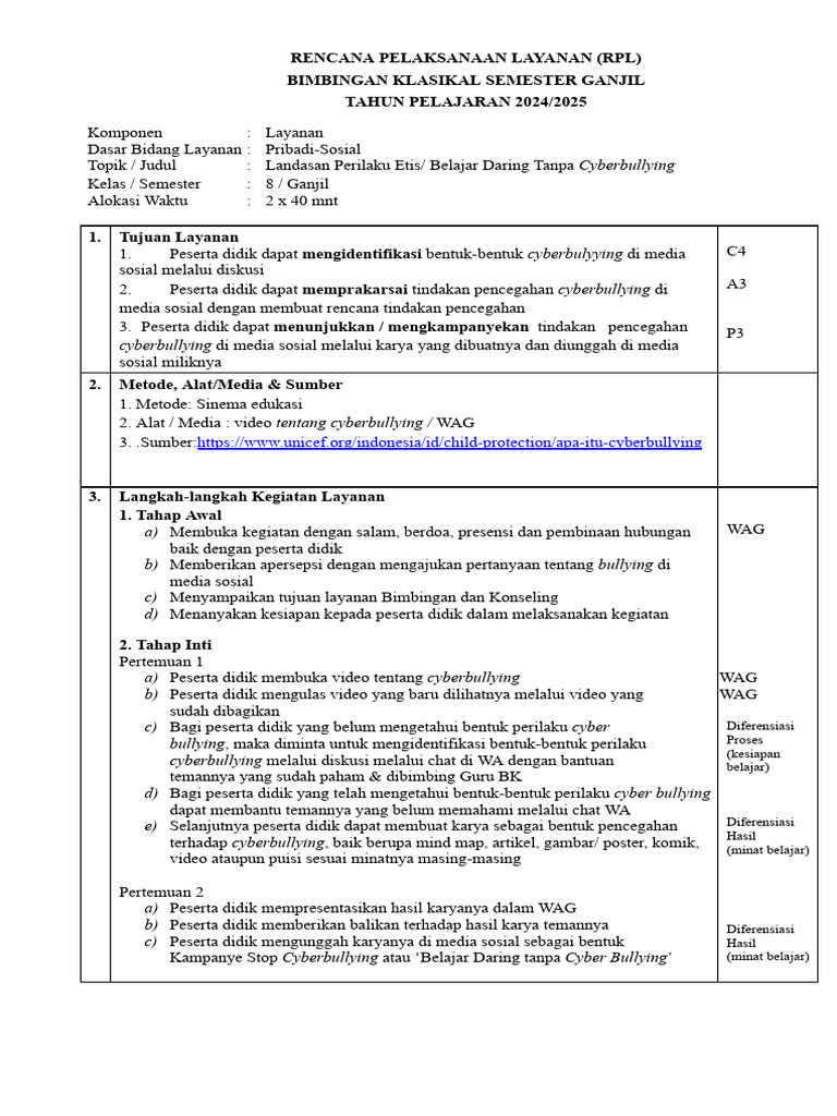 RPL BK Pembelajaran Berdiferensiasi | PDF