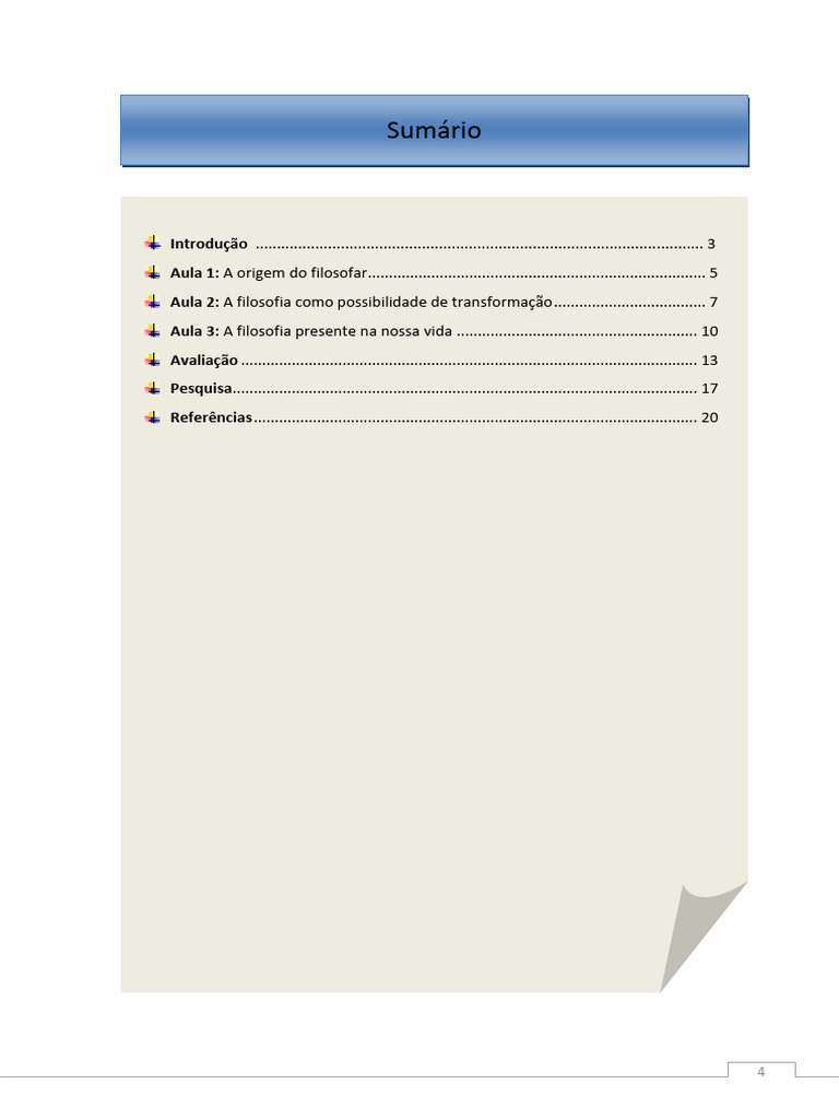 Apostila 1 Filo | PDF