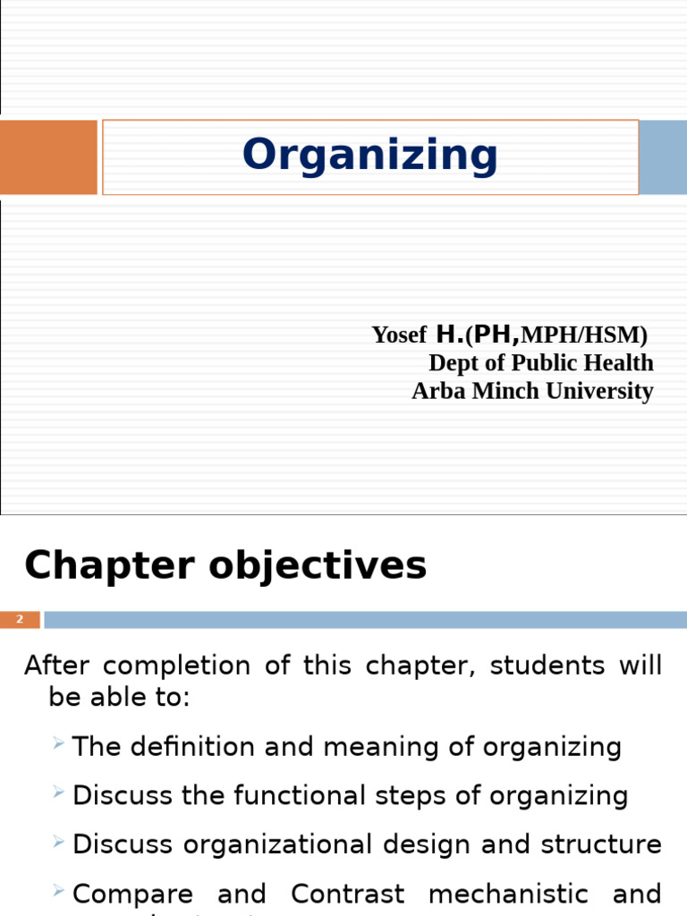 Organizing | PDF