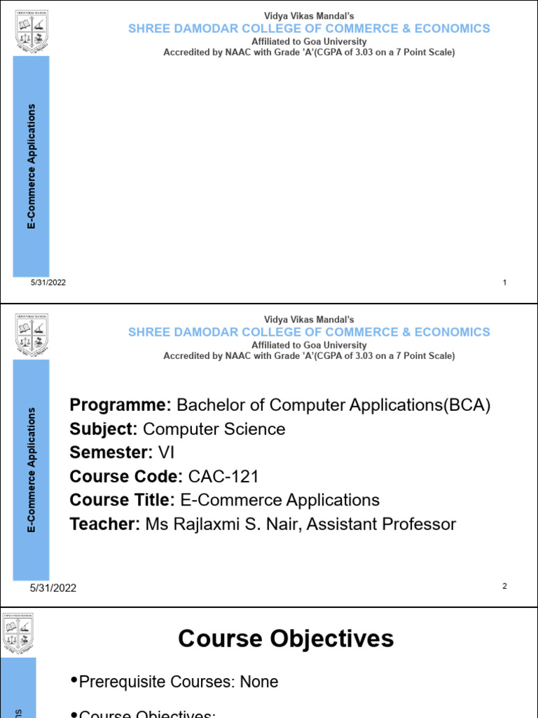 E - Commerce - TYBCA - UNIT - VII RN | PDF