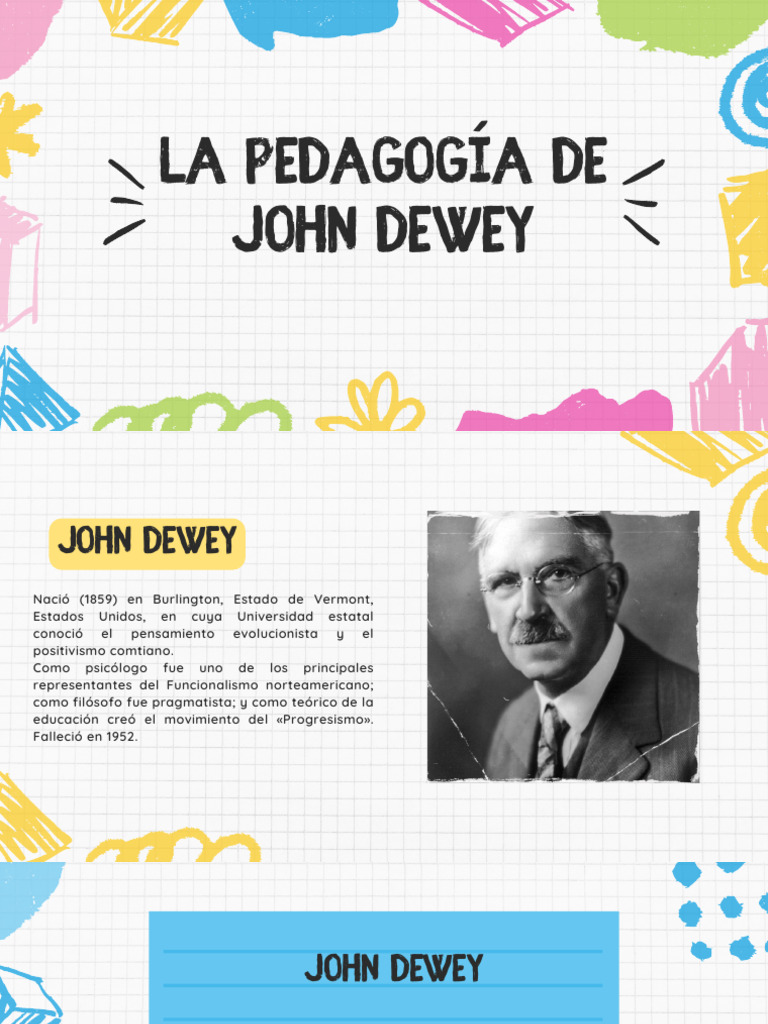 la pedagogía de John Dewey | PDF