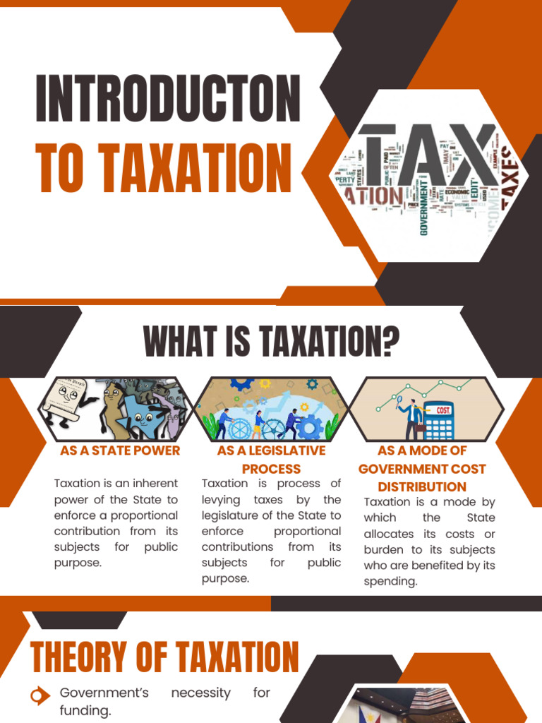 Chapter 1 Introduction To Taxation | PDF