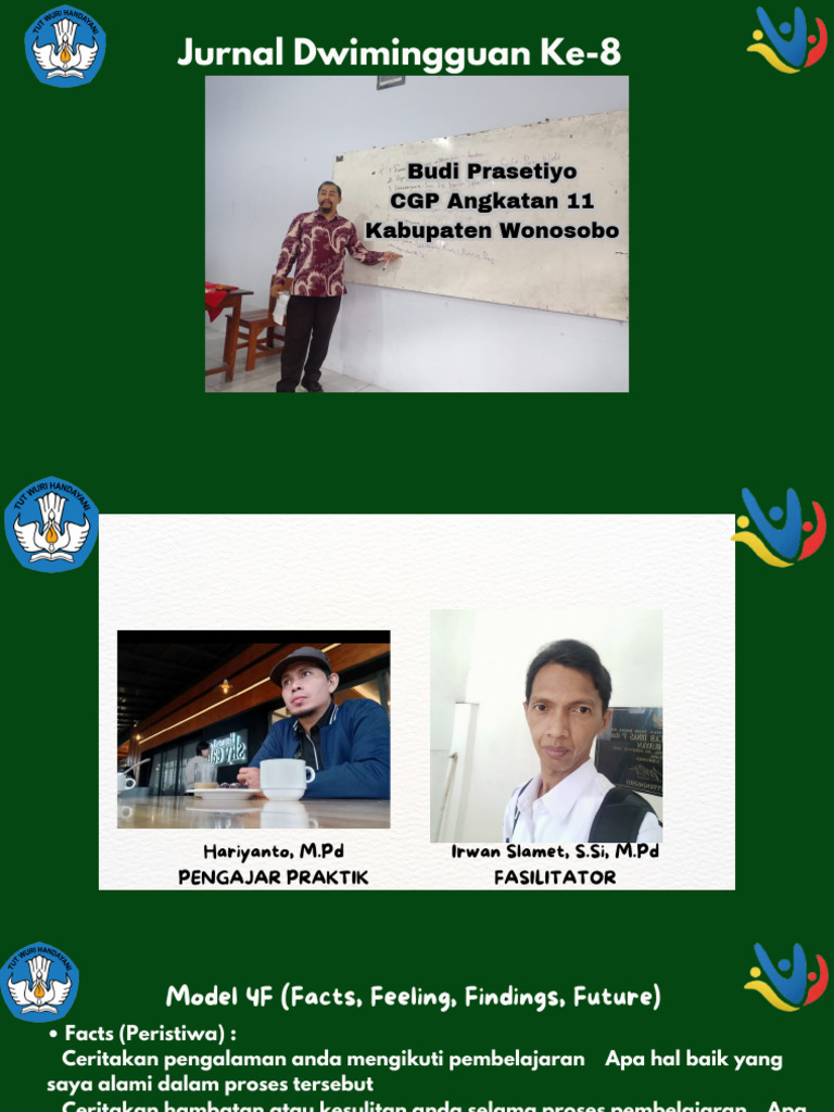 Jurnal Dwimingguan Ke - 8 Pras | PDF