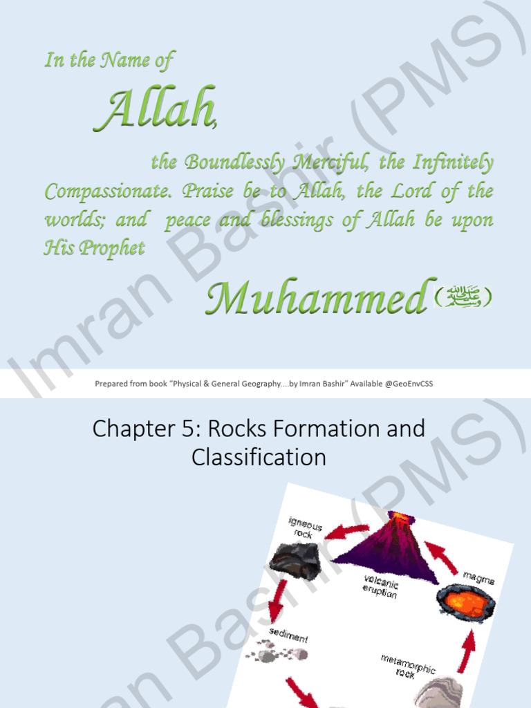 Chapter 5 - Rocks Formation and Classification | PDF | Rock (Geology ...