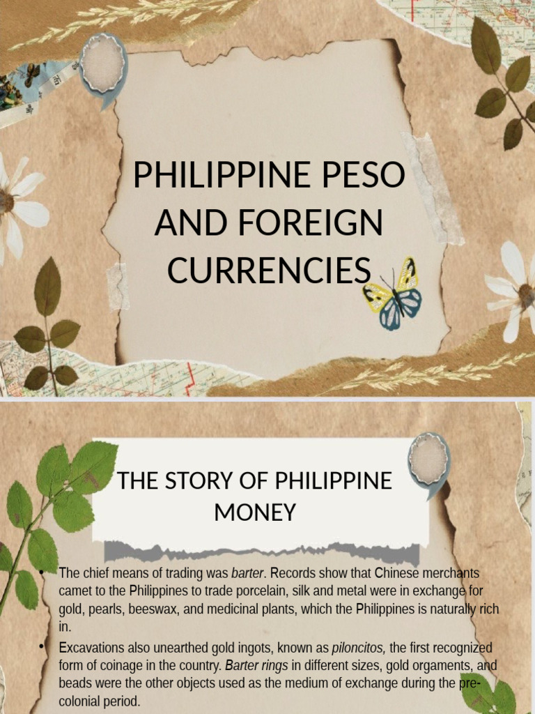 Philippine Peso and Foreign Currencies | PDF
