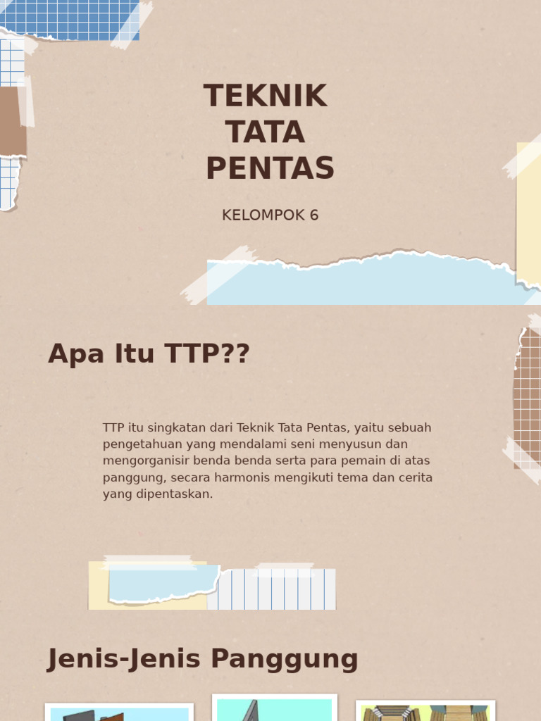 Teknik Tata Pentas | PDF