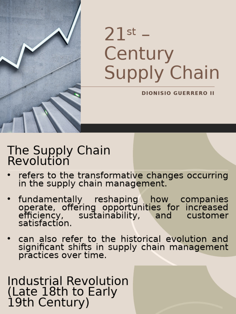 21st Century Supply Chain | PDF