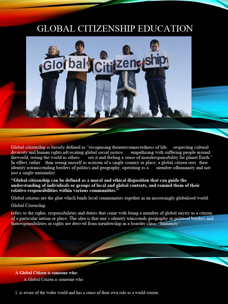 3 Global Citizenship Education | PDF | Citizenship | Civic Engagement