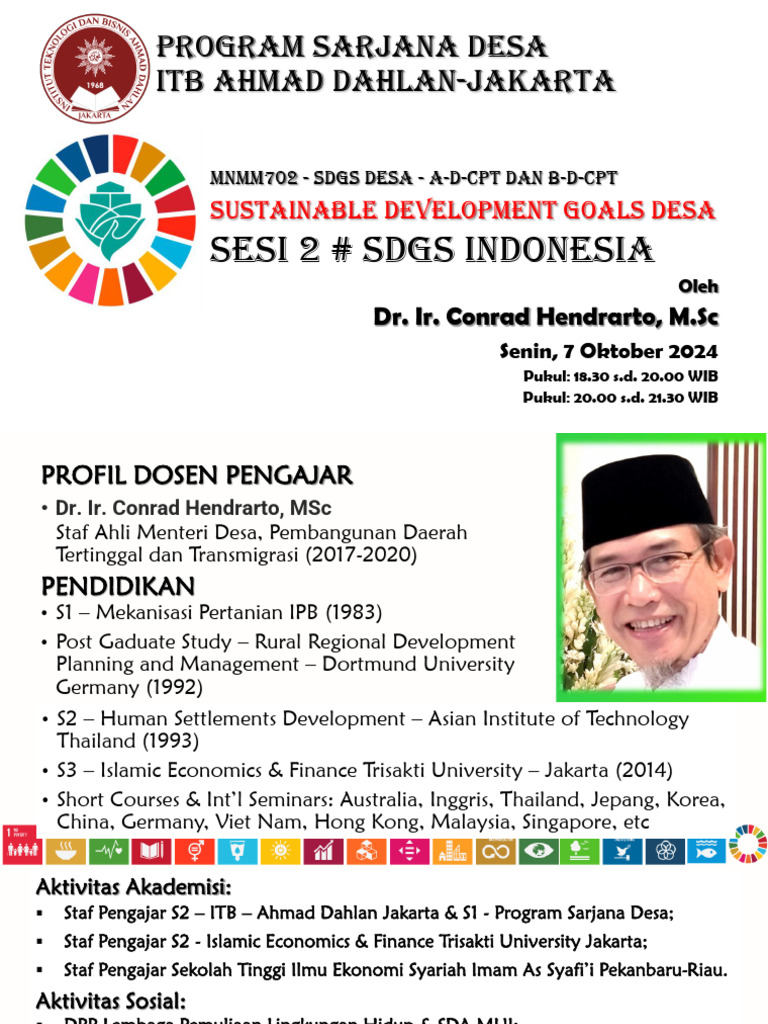 Sesi #2 SDGS Indonesia | PDF