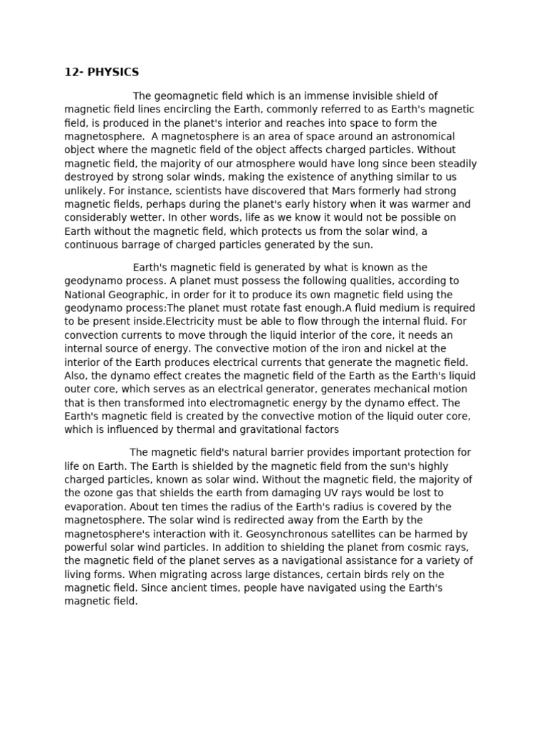 Gen Physics Essay | PDF