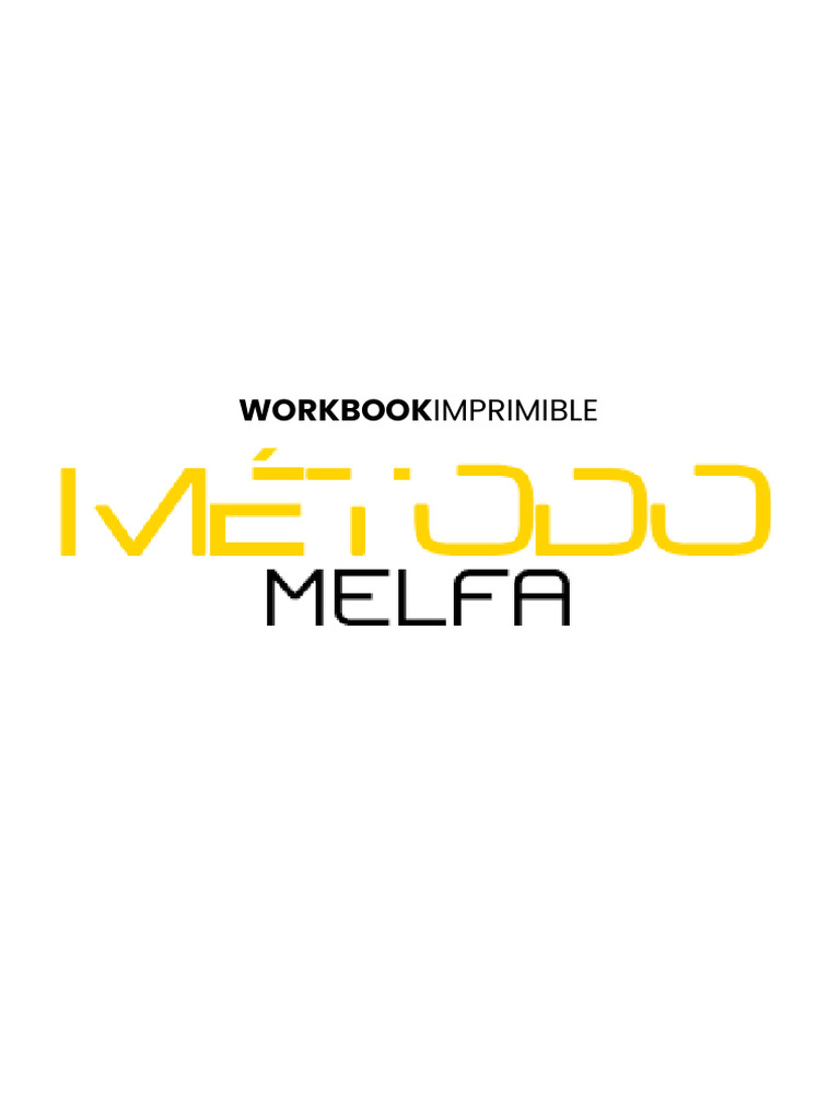 Cuadernilloimprimible MELFA | PDF