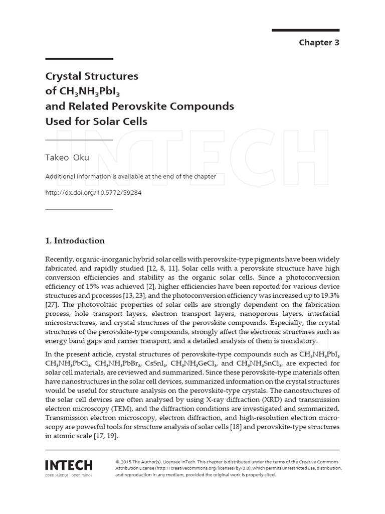 Crystal Structures Pdf