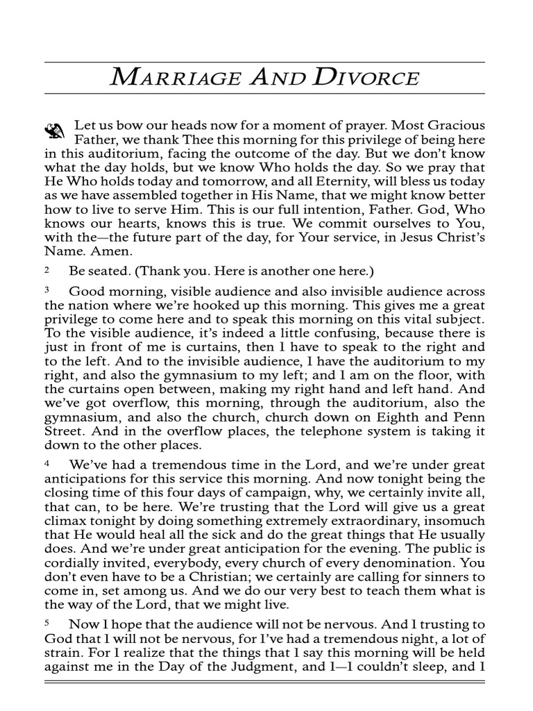 65-0221M Marriage and Divorce VGR | PDF