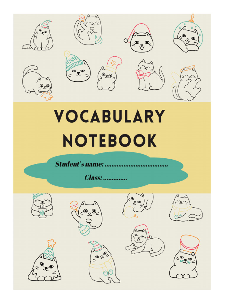 Vocabulary Book | PDF