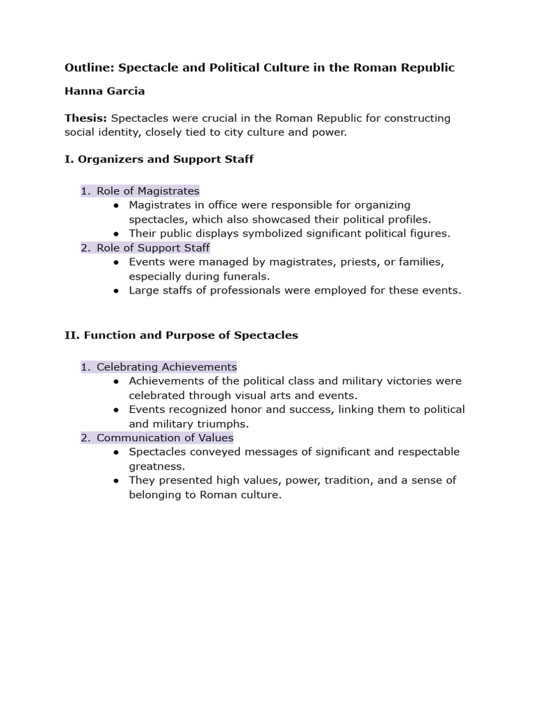 Outline Reading Hanna Garcia | PDF