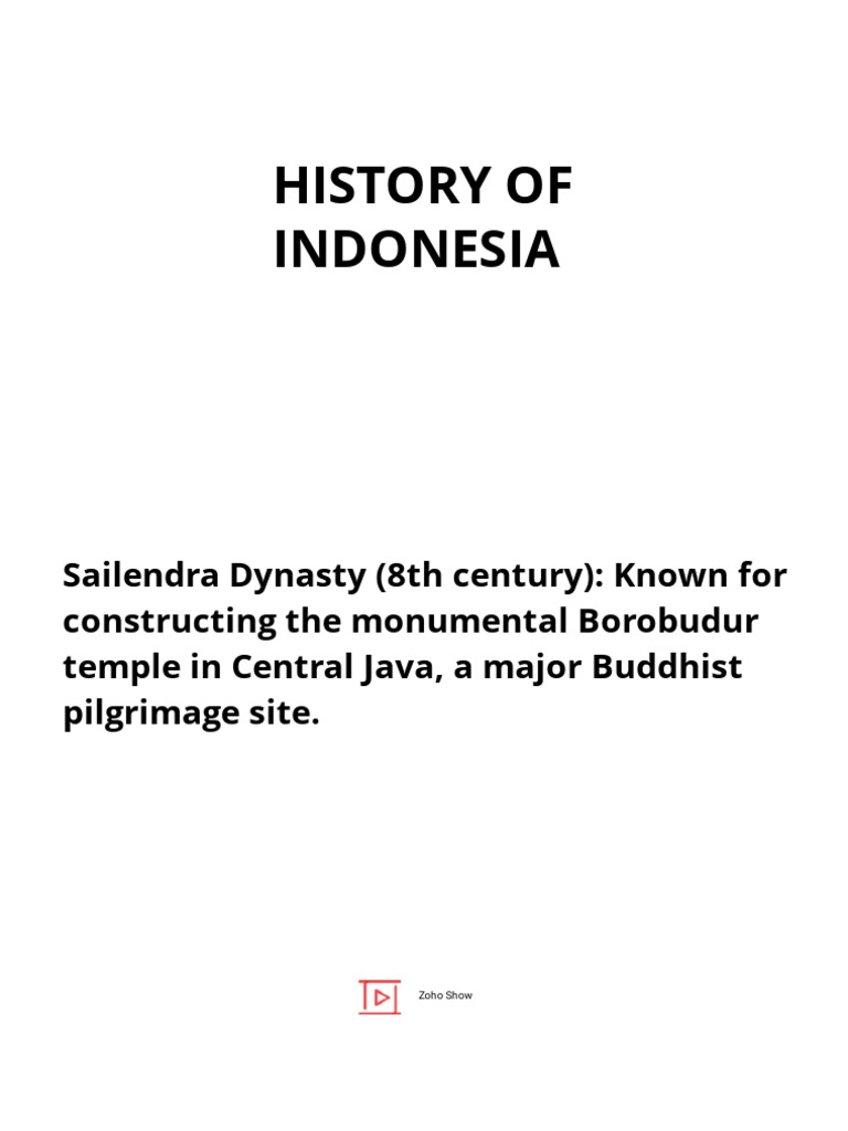 Sailendra Dynasty | PDF
