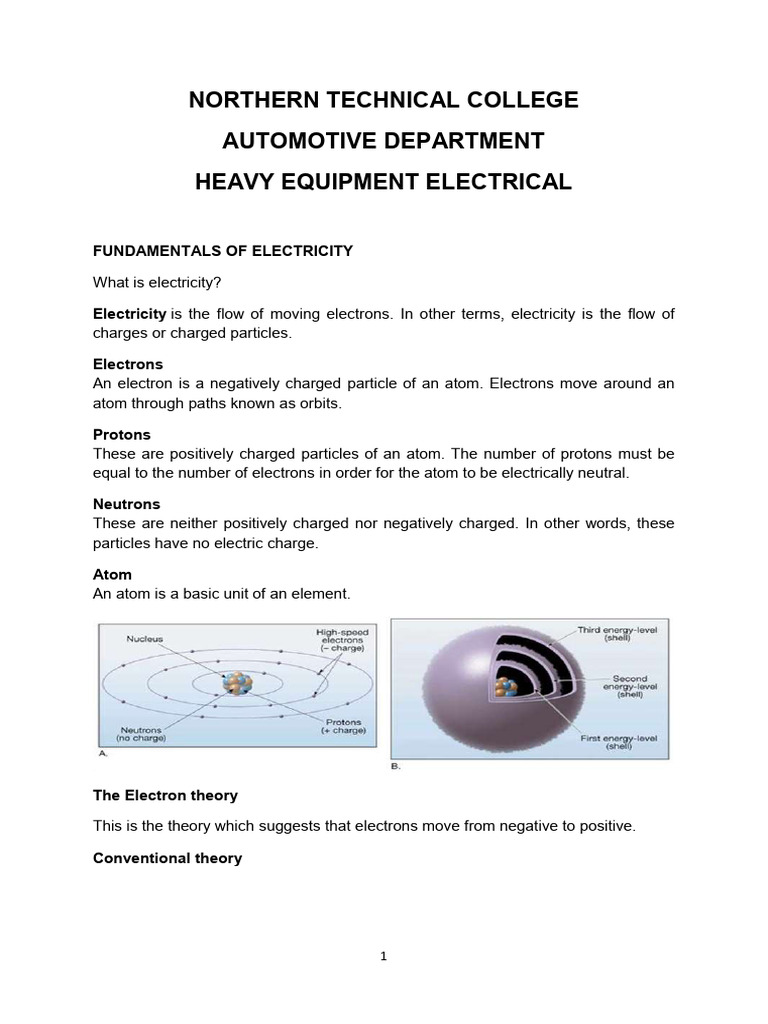 ELECTRICAL FUNDAMENTALS AND WIRES | PDF