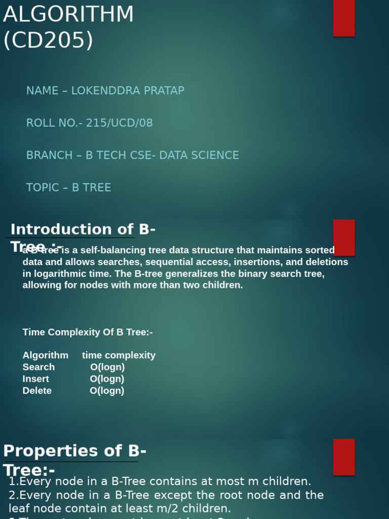 Data Structure and Algorithm | PDF