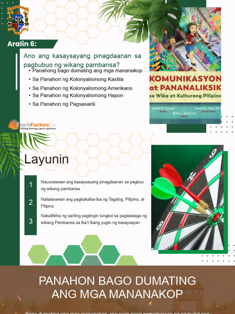 17 Module 1 Aralin 6 | PDF