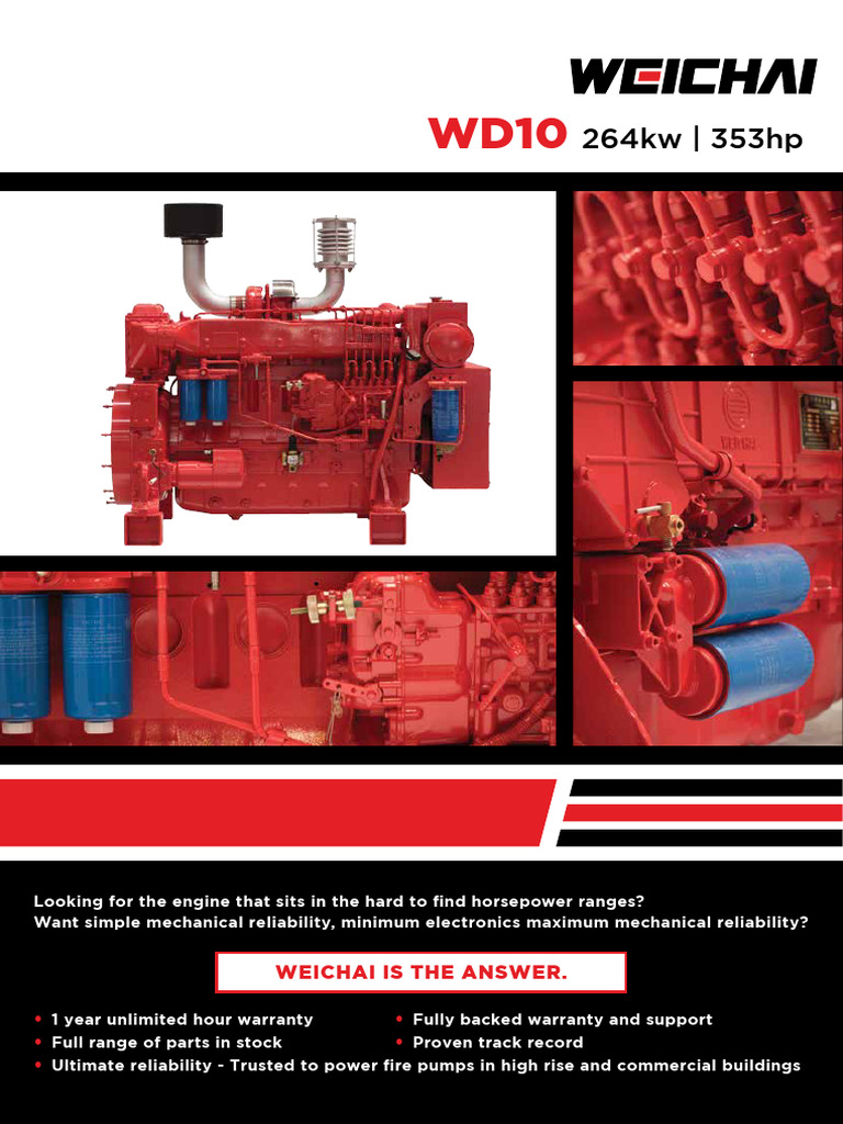 Weichai Wd10 Spec Sheet Pdf