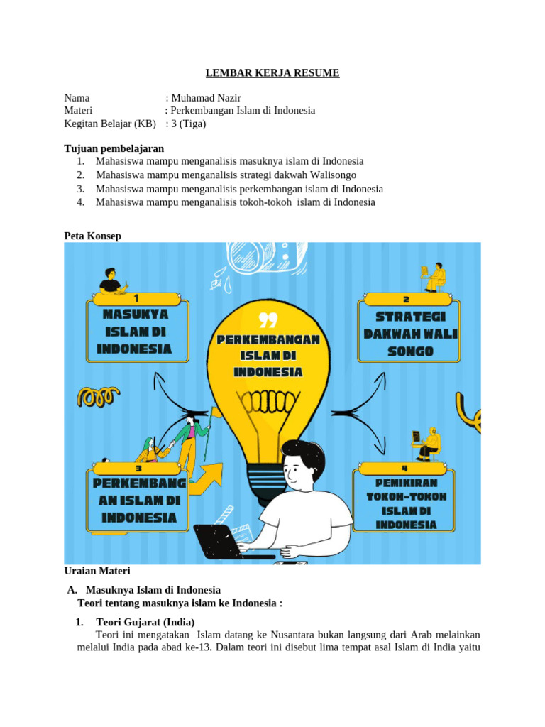 LEMBAR KERJA RESUME 6 KB 3 | PDF