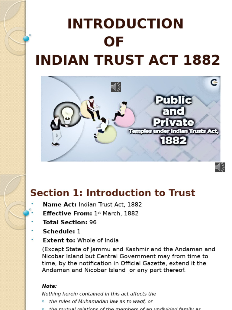 Introduction of Trust | PDF