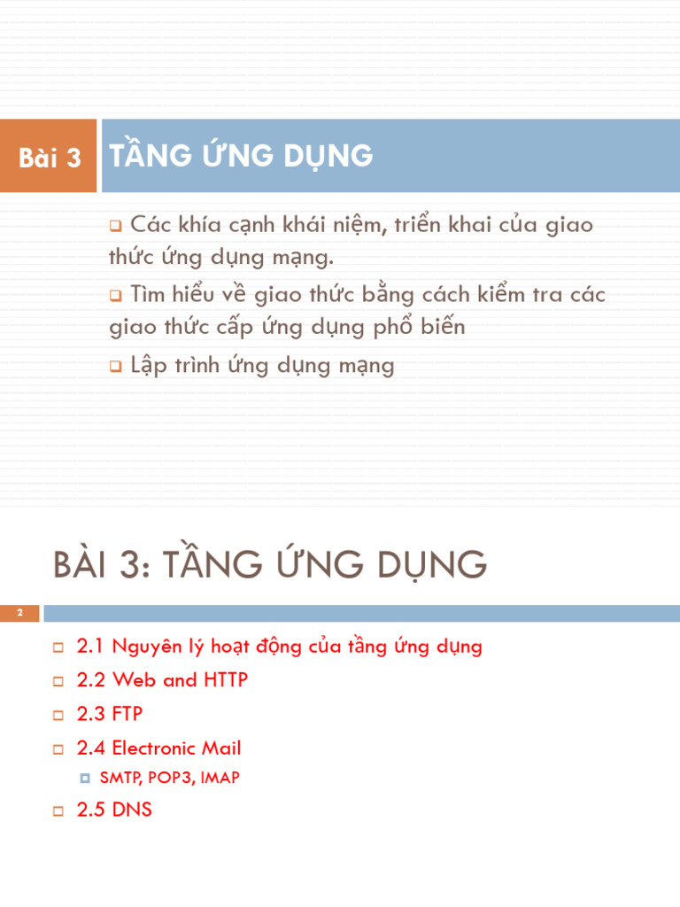 Chapter_03 - Application Layer | PDF