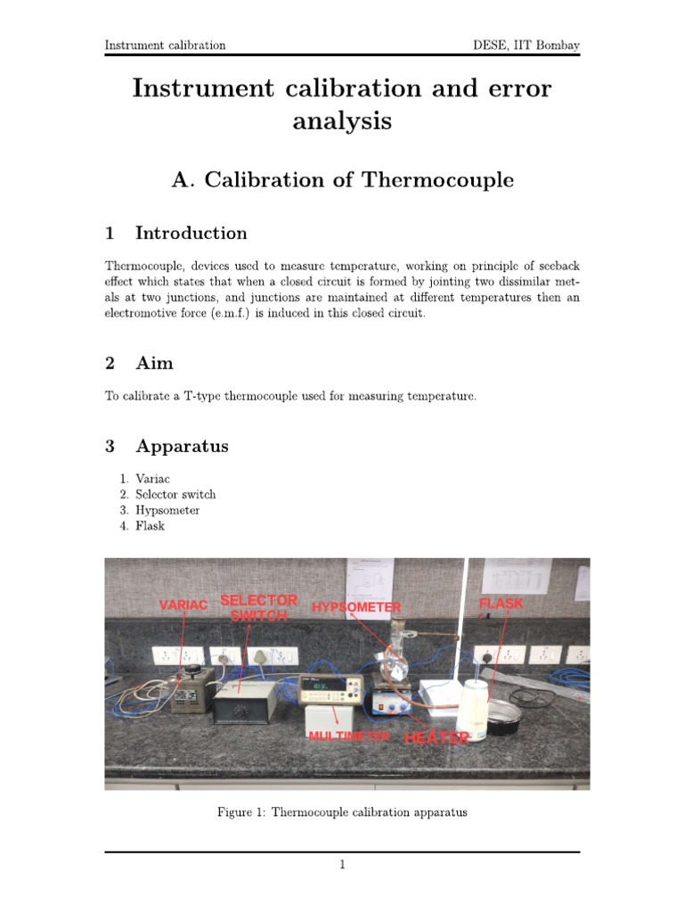 1 Calibration | PDF