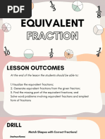 Equivalent Fractions PDF | PDF
