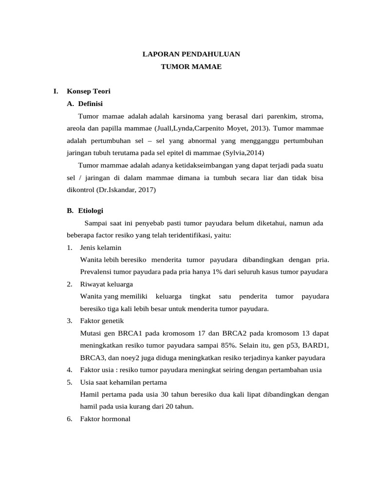 LP Tumor Mamae R | PDF | Pathology | Wellness