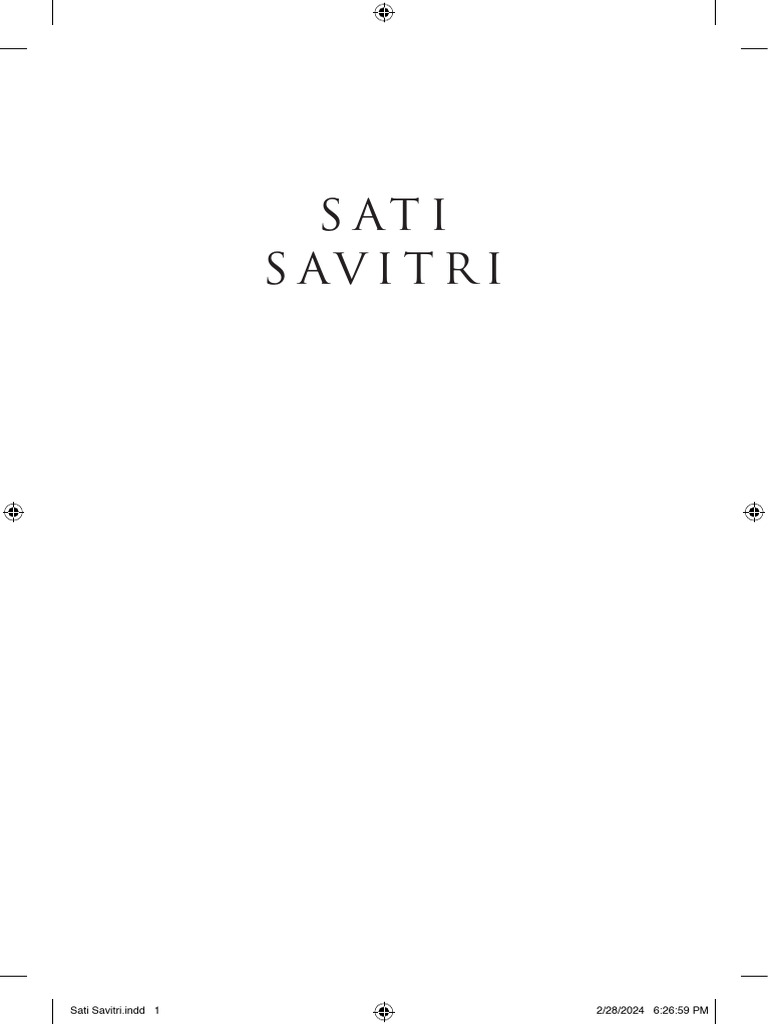 Sati Savitri | PDF