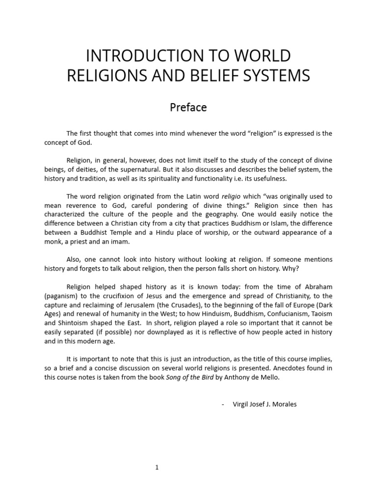 World Religion Textbook | PDF