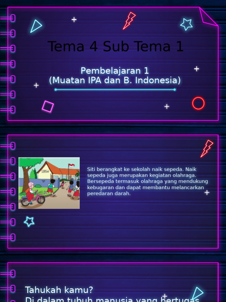 Tema 4 Subtema 1 Pembelajaran 1 | PDF