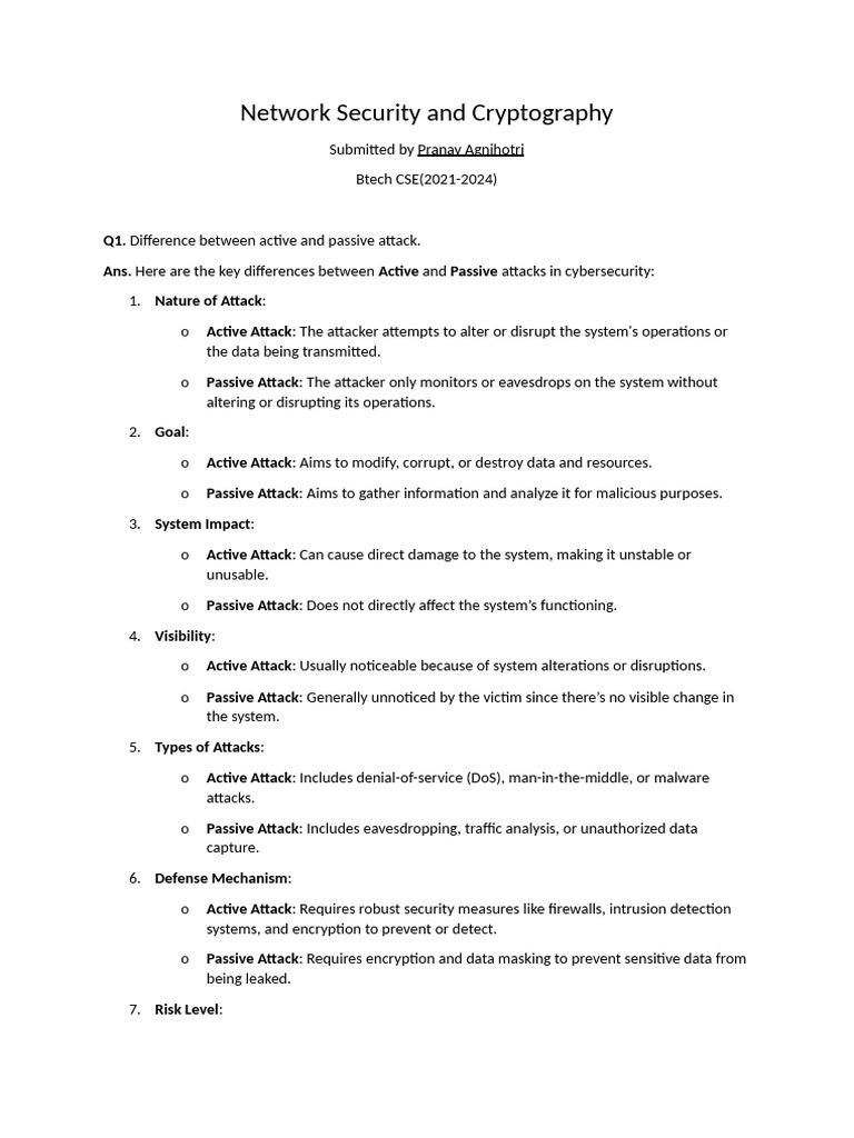 Network Security and Cryptography | PDF