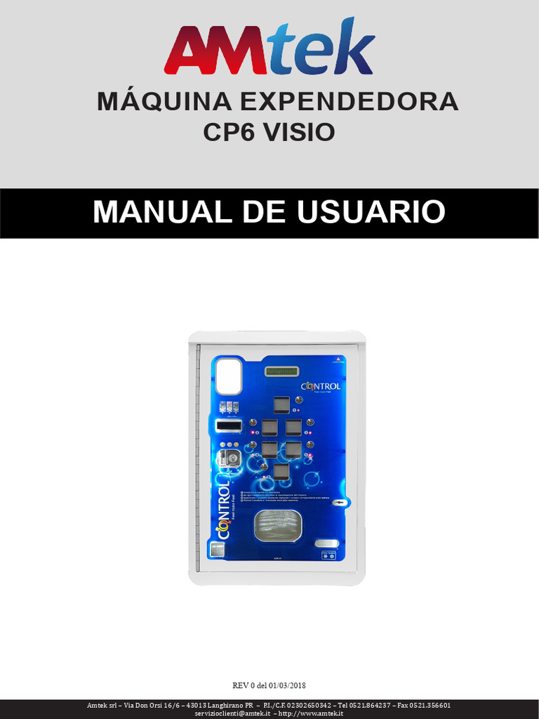 Manual cp6 Visio ES Rev0 | PDF