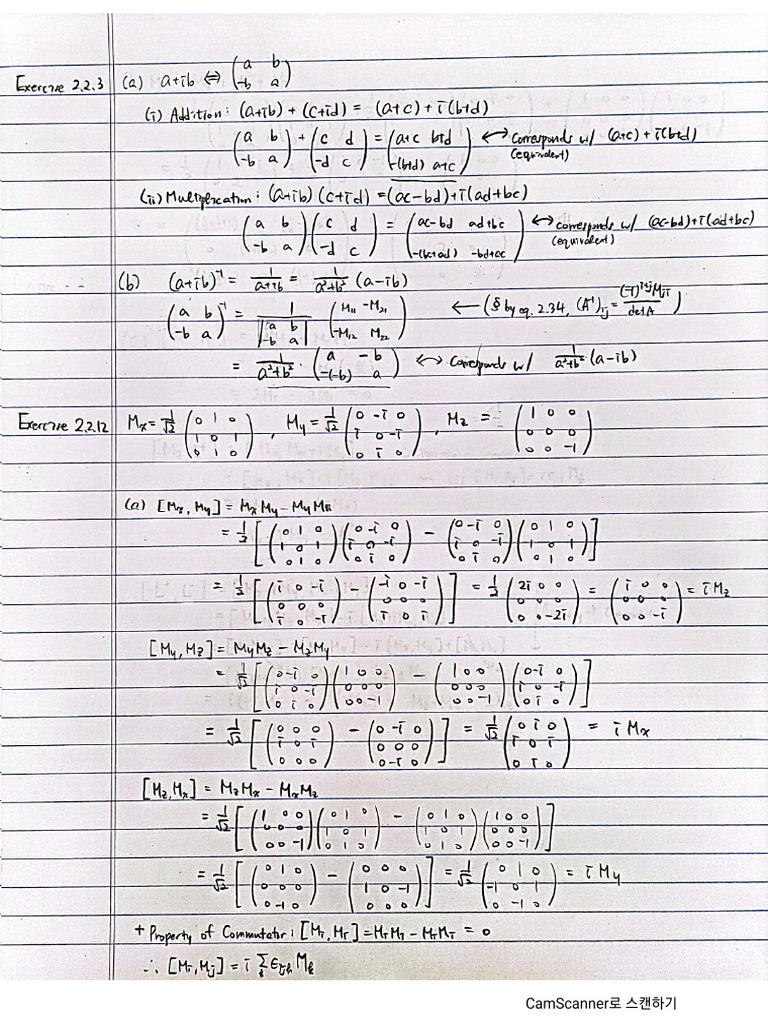 수리물리 HW1 - 2 | PDF