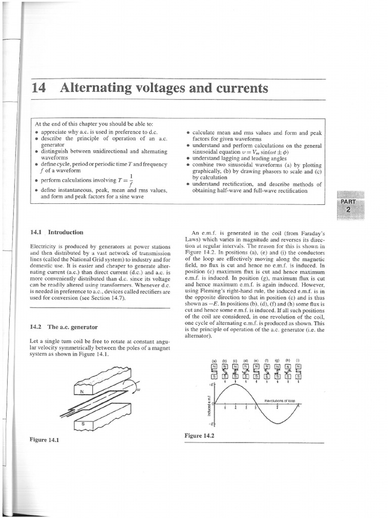Alternating Voltages and Currents | PDF