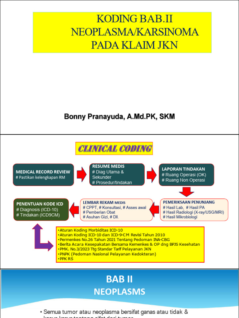 Koding Neoplasma Pada Klaim JKN | PDF
