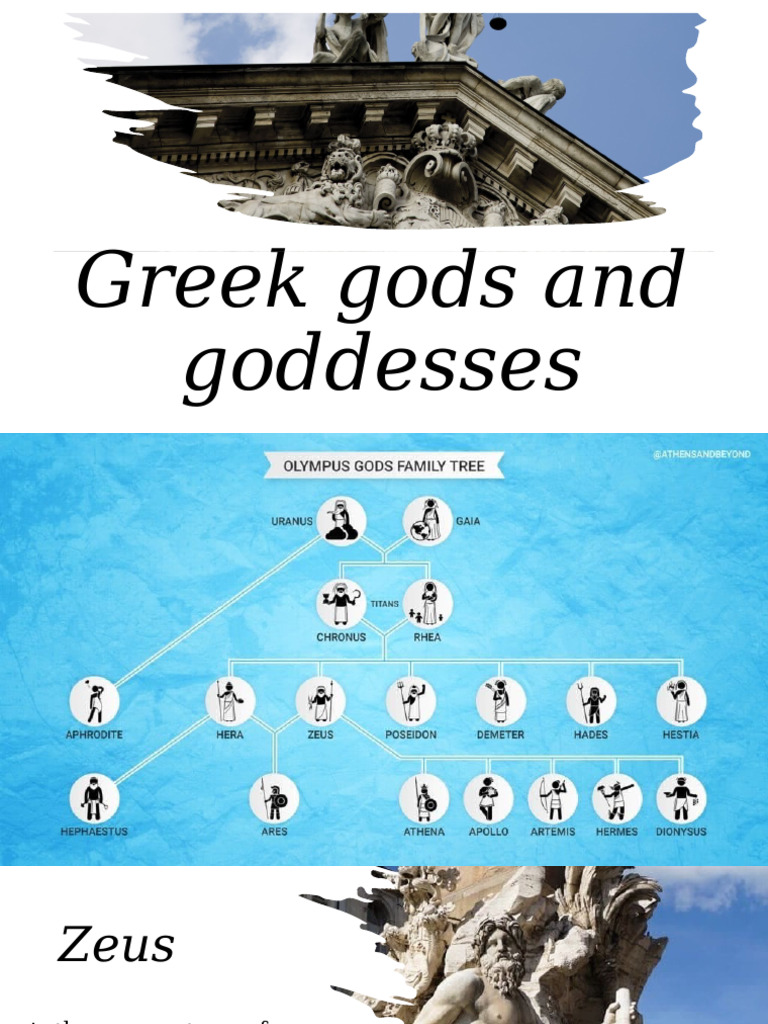Greek Gods and Goddesses MODULE 2 | PDF