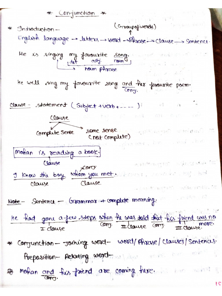 conjunction basics | PDF
